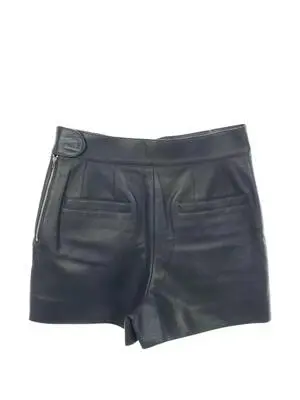 Hermès Chaine D'ancre Leather Shorts