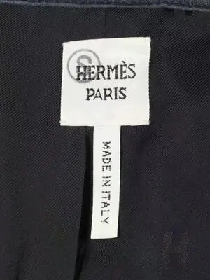 Hermès Chaine D'ancre Leather Shorts