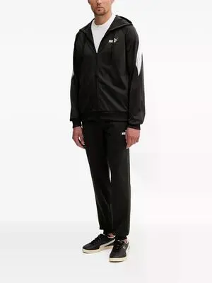PUMA Logo-print Zip-up Hoodie