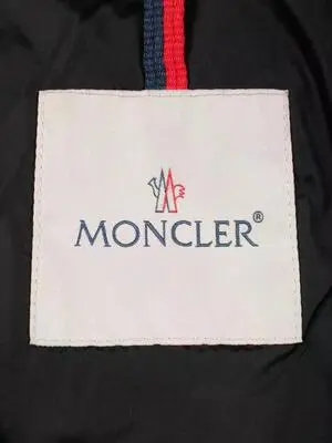 Moncler 2010s Flammette Hooded Down Coat