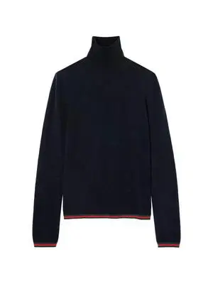 Gucci Striped Turtleneck T-shirt - Blue