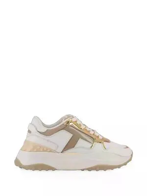 TOD'S Panelled Metallic Sneakers