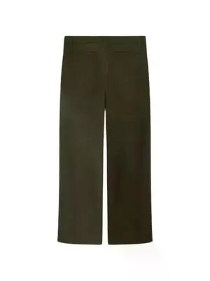 JIL SANDER Pleated Wide-leg Trousers - Green