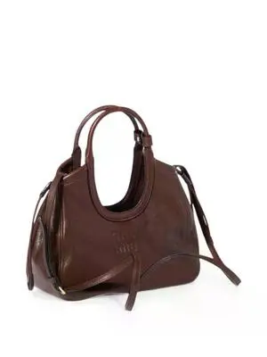 Miu Miu Ivy Nappa Leather Tote Bag