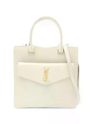 Saint Laurent 2010s Small Uptown Leather Tote Bag