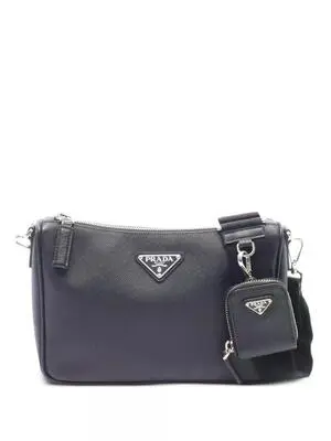 Prada Saffiano Leather Clutch Bag