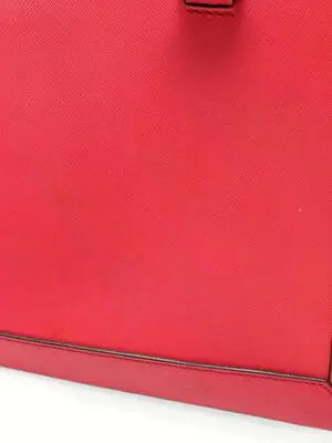 Mcm Leather Tote Bag