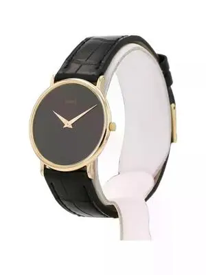PIAGET 1980s Round Yellow Gold 30mm Watch