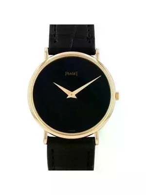 PIAGET 1980s Round Yellow Gold 30mm Watch