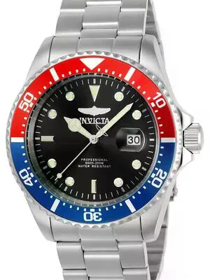 INVICTA Pro Diver 43mm Stainless Steel Dive Watch - Black