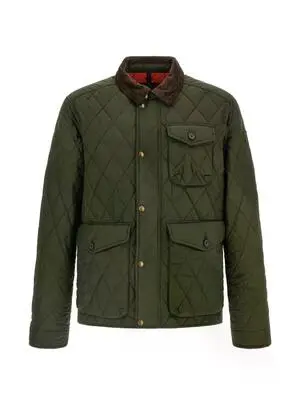 Polo Ralph Lauren Quilted Jacket With Corduroy Collar