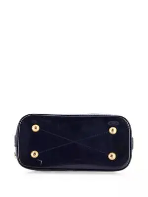 LOUIS VUITTON Alma Handbag Vernis Monogram Canvas Bb Satchel