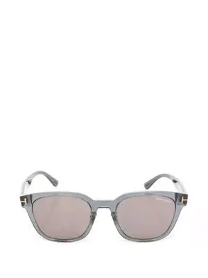 TOM FORD 2020s Square-frame Sunglasses - Blue
