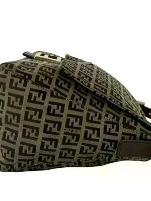 Fendi Zucchino Mamma Forever Shoulder Bag