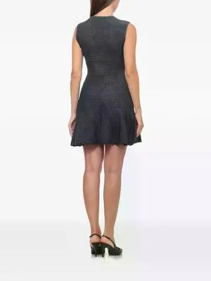 SELF-PORTRAIT Sleeveless Button-up Mini Dress
