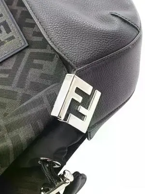 Fendi Ff Jacquard Backpack