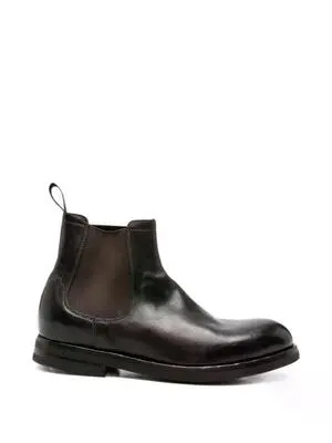Green George Heeled Boots For Men