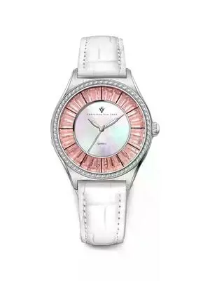 CHRISTIAN VAN SANT Luna 40mm Watch - Silver