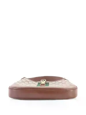 Gucci Jackie 1961 Gg Coated Canvas Small Hobo Bag