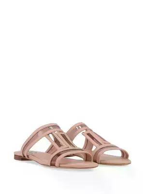 TOD'S T Timeless Transparent-panel Sandals