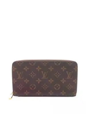 LOUIS VUITTON 2019 Zippy Monogram Wallet - Brown