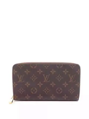 LOUIS VUITTON 2019 Zippy Monogram Wallet - Brown