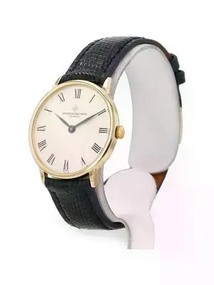 VACHERON CONSTANTIN 1980s Vintage 31mm Yellow Gold Watch