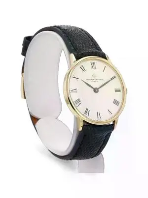 VACHERON CONSTANTIN 1980s Vintage 31mm Yellow Gold Watch