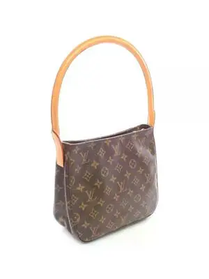LOUIS VUITTON 2001 Mm Looping Monogram Shoulder Bag