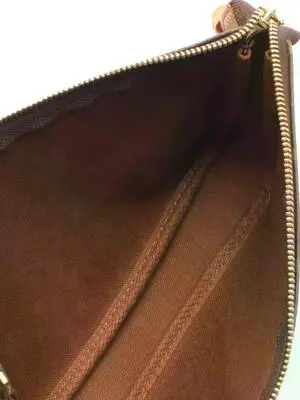 LOUIS VUITTON Monogram Pochette Accessories - Brown