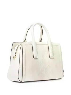 Michael Kors Small Laila Exclusive Logo Satchel - Neutrals
