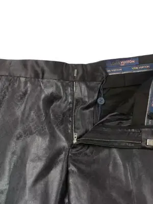 LOUIS VUITTON Monogram-flower Tapered Trousers