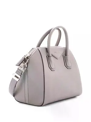 Givenchy Antigona Leather Small Satchel - Grey