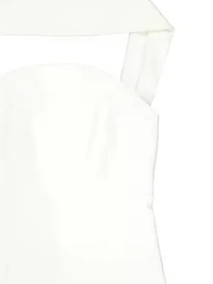Roland Mouret Scarf-neck Sleeveless Blouse