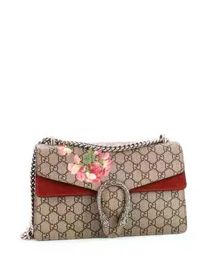 Gucci Dionysus Blooms Print Gg Coated Canvas Small Shoulder Bag