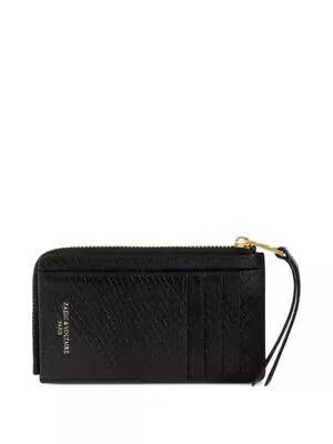 Zadig&Voltaire Zv Card Soft Wild Card Holder - Black