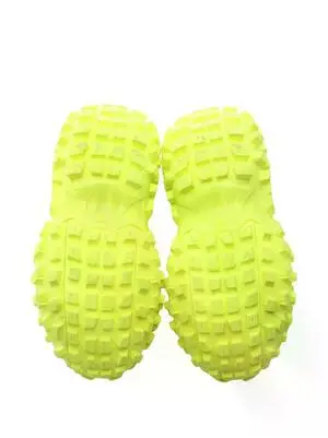 Balenciaga Mesh Paneled Chunky Sole Sneakers - Yellow