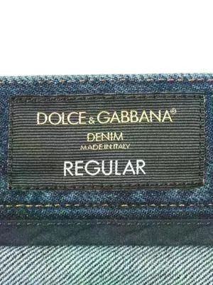 Dolce & Gabbana 2010s Straight-leg Jeans