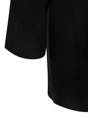 THOM KROM High-neck Long-sleeve Knitted Mini Dress