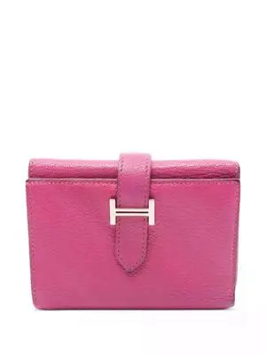 Hermès 2022 Bearn Trifold Wallet - Pink