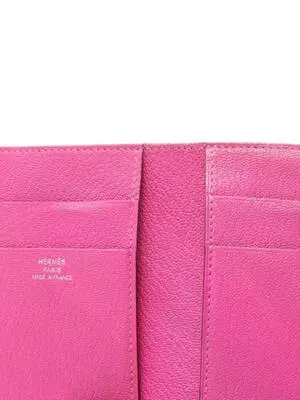 Hermès 2022 Bearn Trifold Wallet - Pink