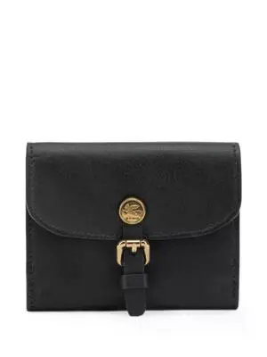 Etro Pony Buckle-detail Leather Wallet
