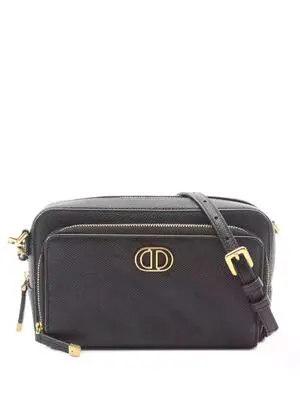 Dior Double Pouch Shoulder Bag - Black