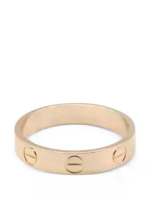 Cartier 18k Rose Gold Love Ring - Pink