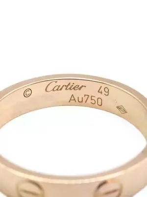 Cartier 18k Rose Gold Love Ring