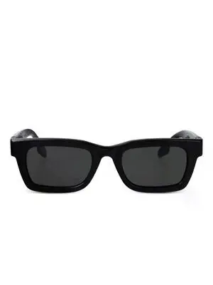 VISION OF SUPER Rectangle Rider Sunglasses - Black