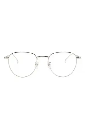 Montblanc Round-frame Glasses - Silver