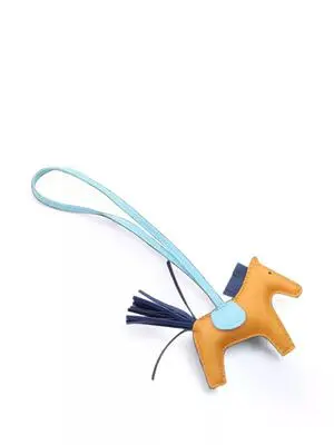 Hermès 2017 Pm Rodeo Horse Bag Charm - Orange