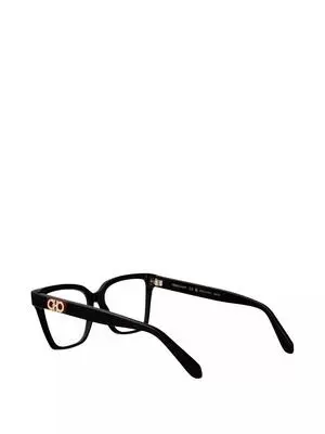 FERRAGAMO Gancini Square-frame Glasses