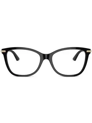JIMMY CHOO Square-frame Glasses - Black